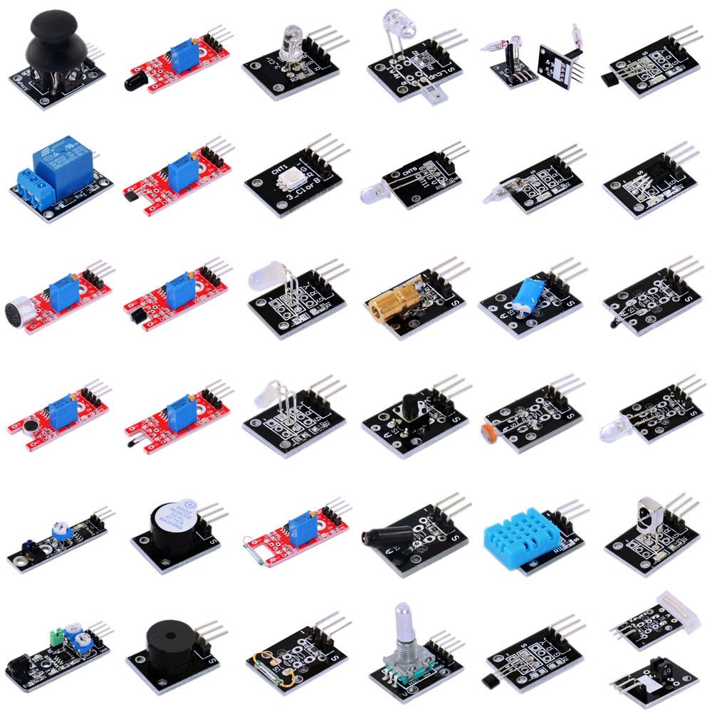 SSI1027 KIT DE 37 CAPTEURS POUR ARDUINO ET RASPBERRY